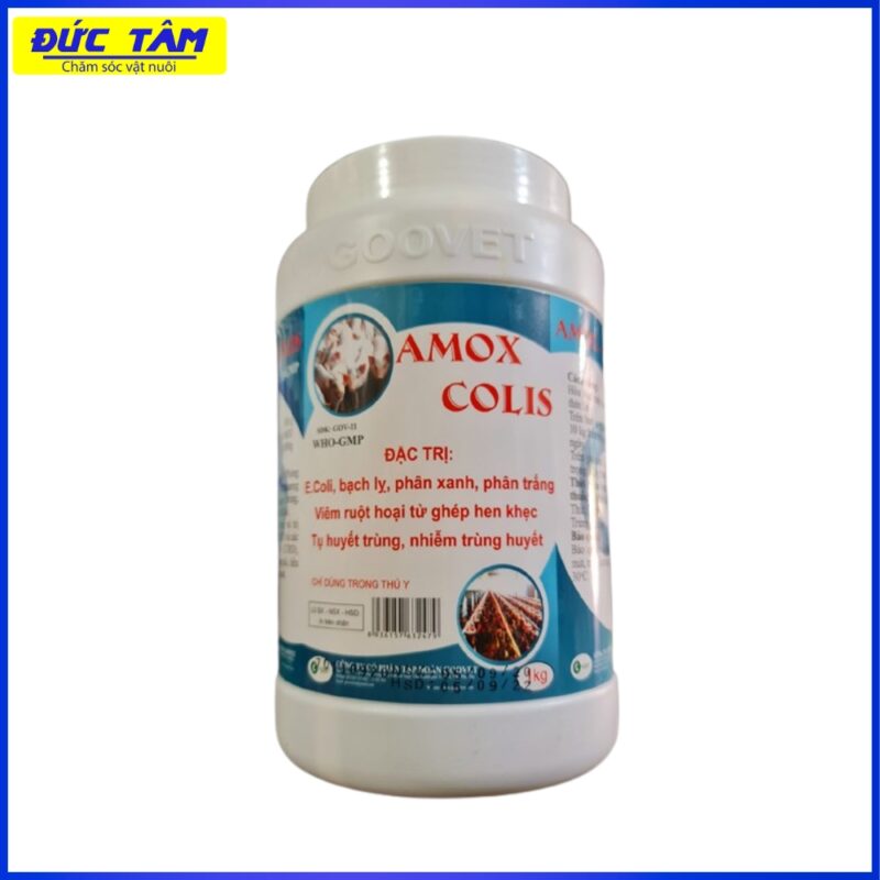 Amox Colis 1kg Goovet – Thú y Đức Tâm