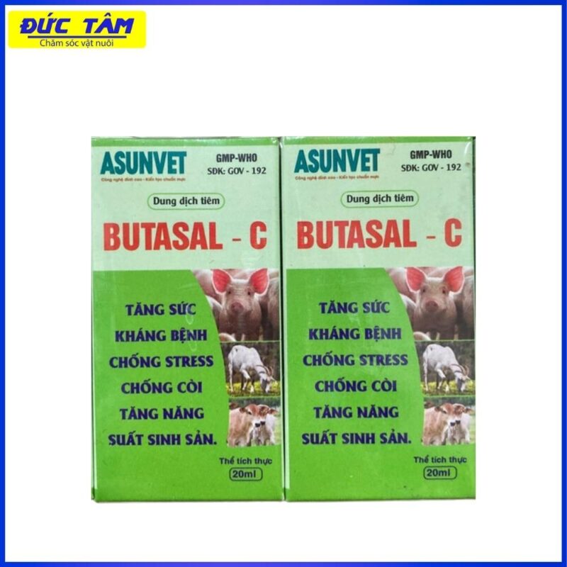 BUTASAL – C 20ML ASUNVET – Thú y Đức Tâm