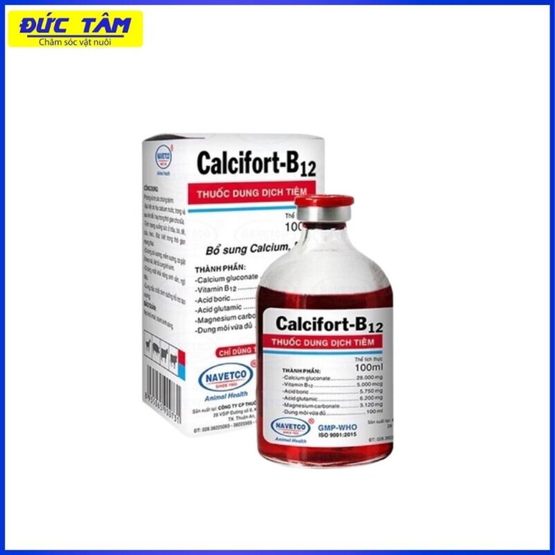 CalciFort B12 100ML Navetco – Thú y Đức Tâm
