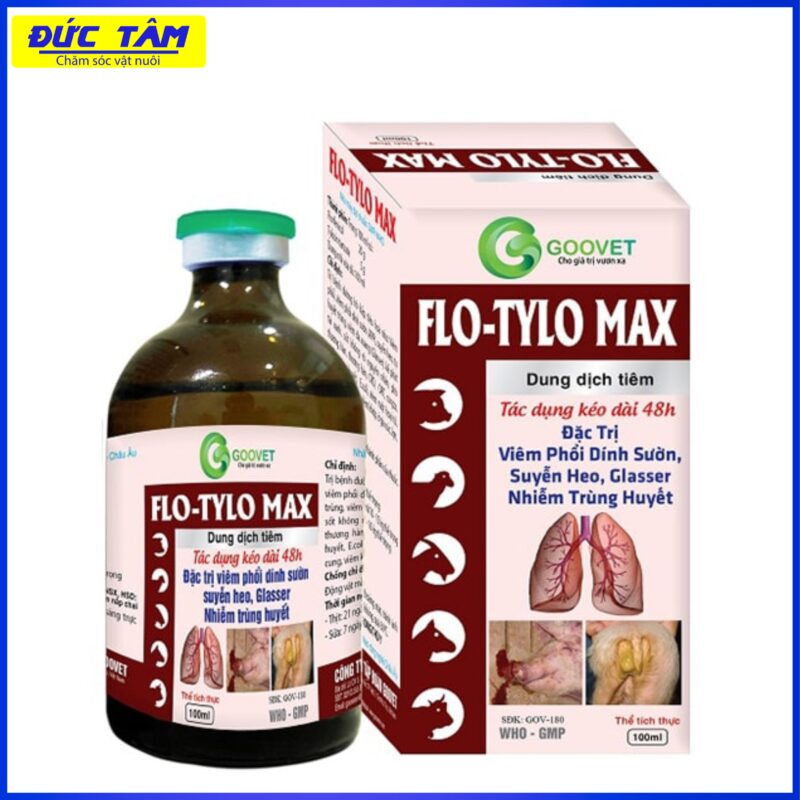 FLO TYLO MAX 20ML GOOVET – Thú y Đức Tâm