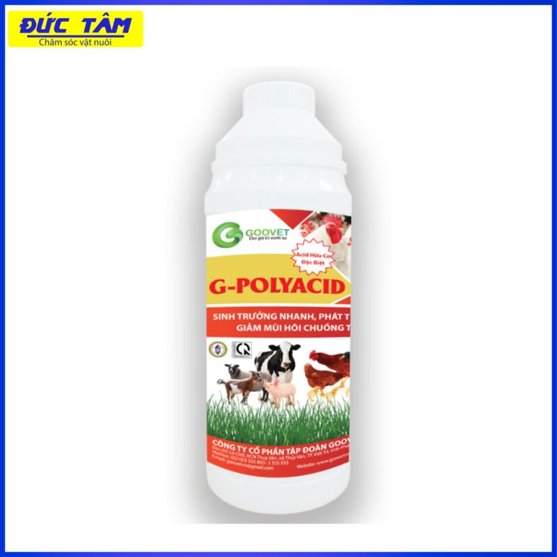 G – POLYACID 1 LÍT – Thú y Đức Tâm