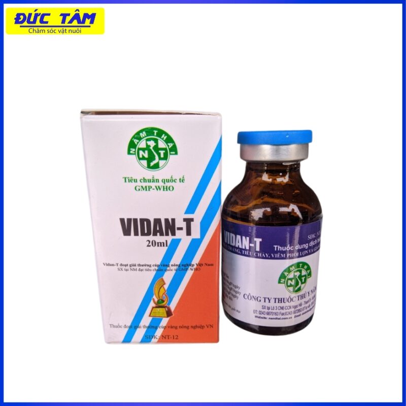 VIDAN-T 20ML NT – Thú y Đức Tâm