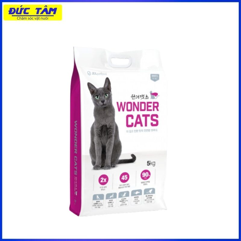WONDER CATS 5KG – Thú y Đức Tâm