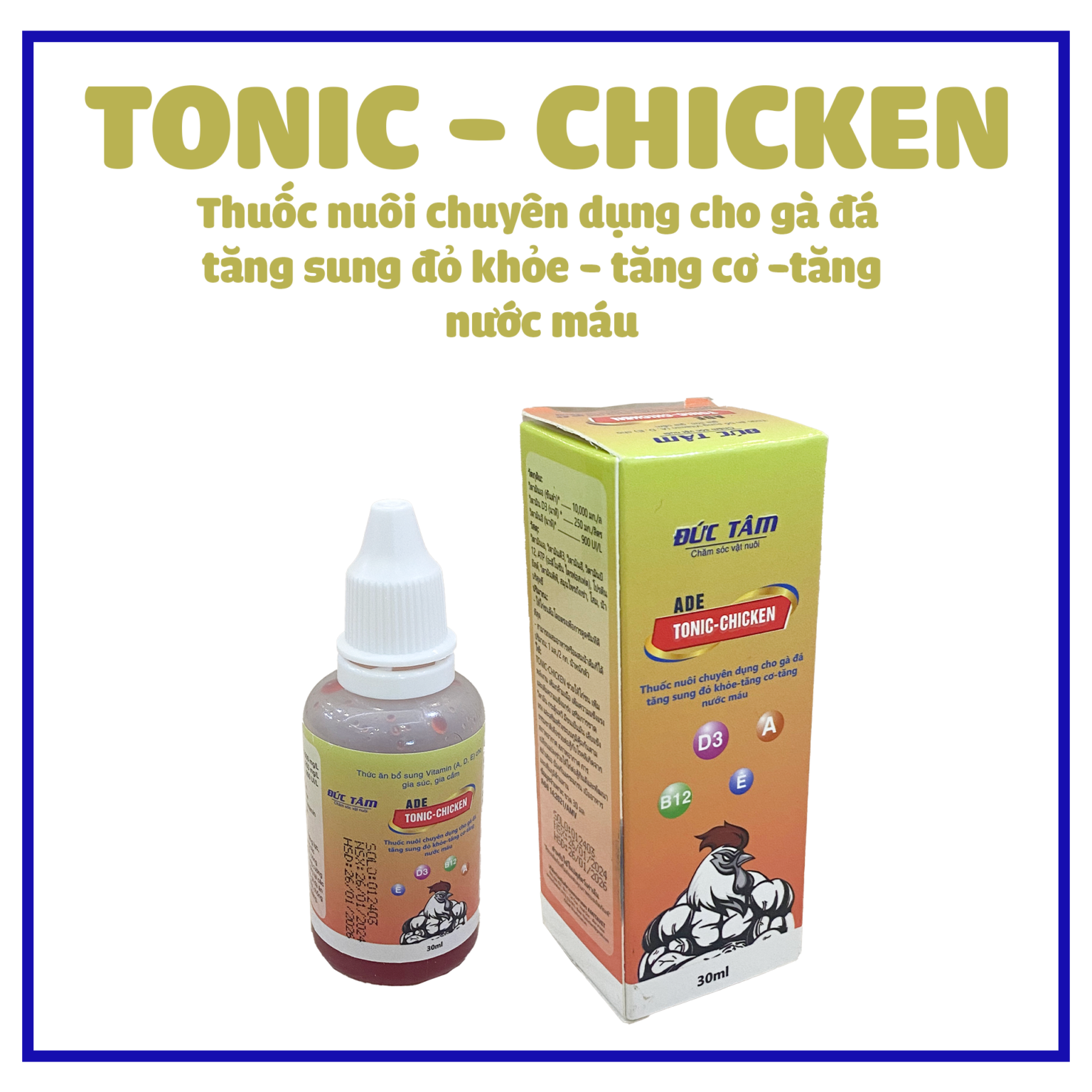 TONIC-CHICKEN – Thú y Đức Tâm